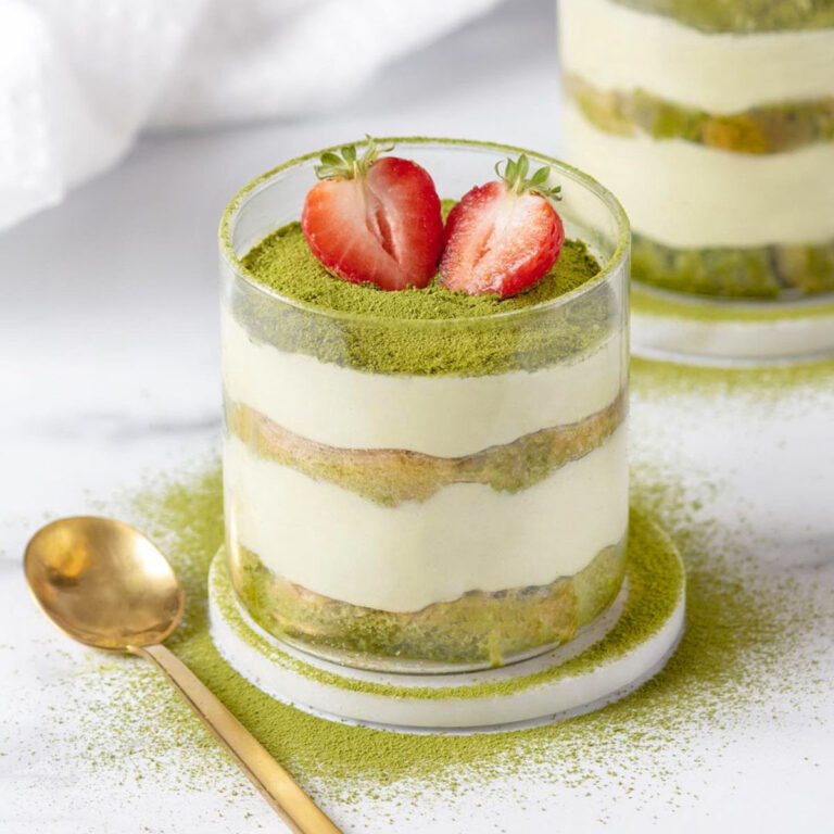 Matcha Tiramisu (No Bake Matchamisu) – Takes Two Eggs