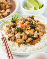 Easy 15-Minute Thai Basil Chicken (Pad Krapow Gai) – Takes Two Eggs