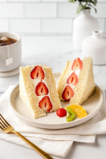 Japanese Fruit Sandwich (Fruit Sando Recipe) – Takes Two Eggs