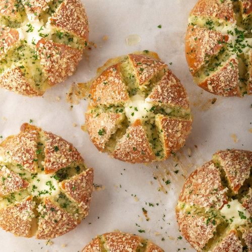 Korean Cream Cheese Garlic Bread – Takes Two Eggs