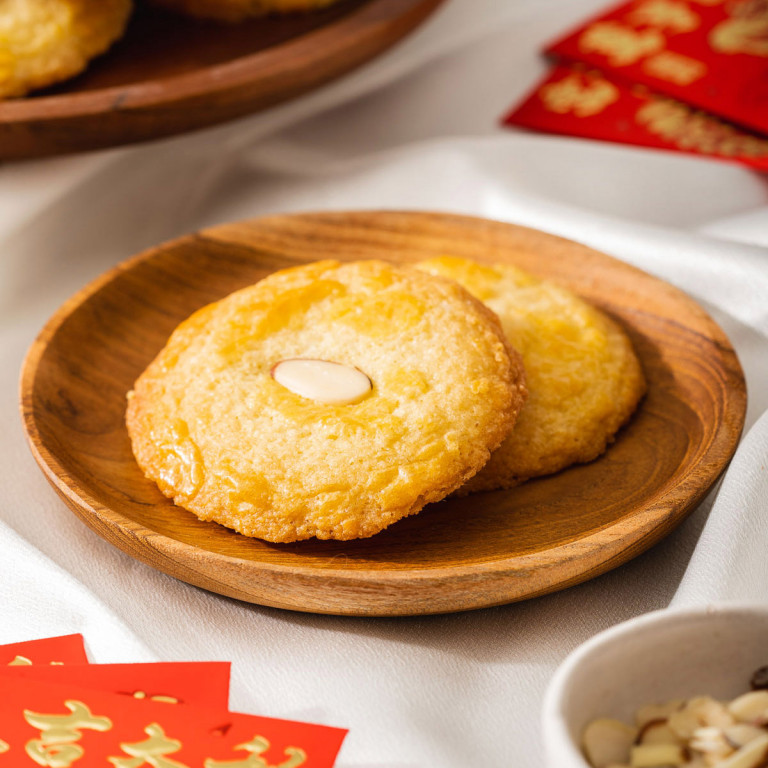 Easy Chinese Almond Cookie Recipe – Takes Two Eggs