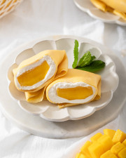 Hong Kong Mango Pancake – Takes Two Eggs