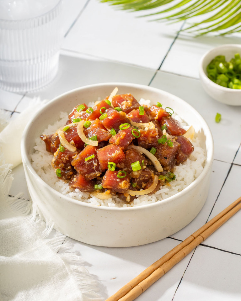 Hawaiian Poke Bowl – Takes Two Eggs
