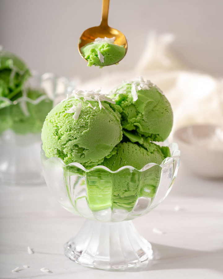 Pandan Ice Cream – Takes Two Eggs