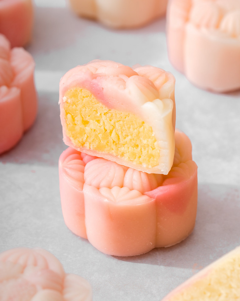 Snow Skin Mooncakes – Takes Two Eggs