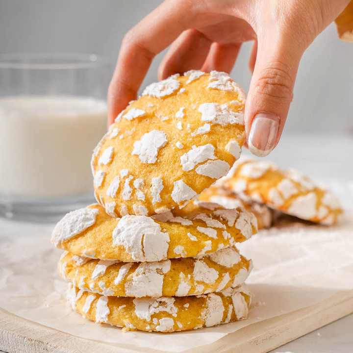 The BEST Yuzu Lemon Crinkle Cookies recipe – Takes Two Eggs