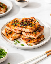 Chinese Turnip Cake (Lo Bak Go) – Takes Two Eggs