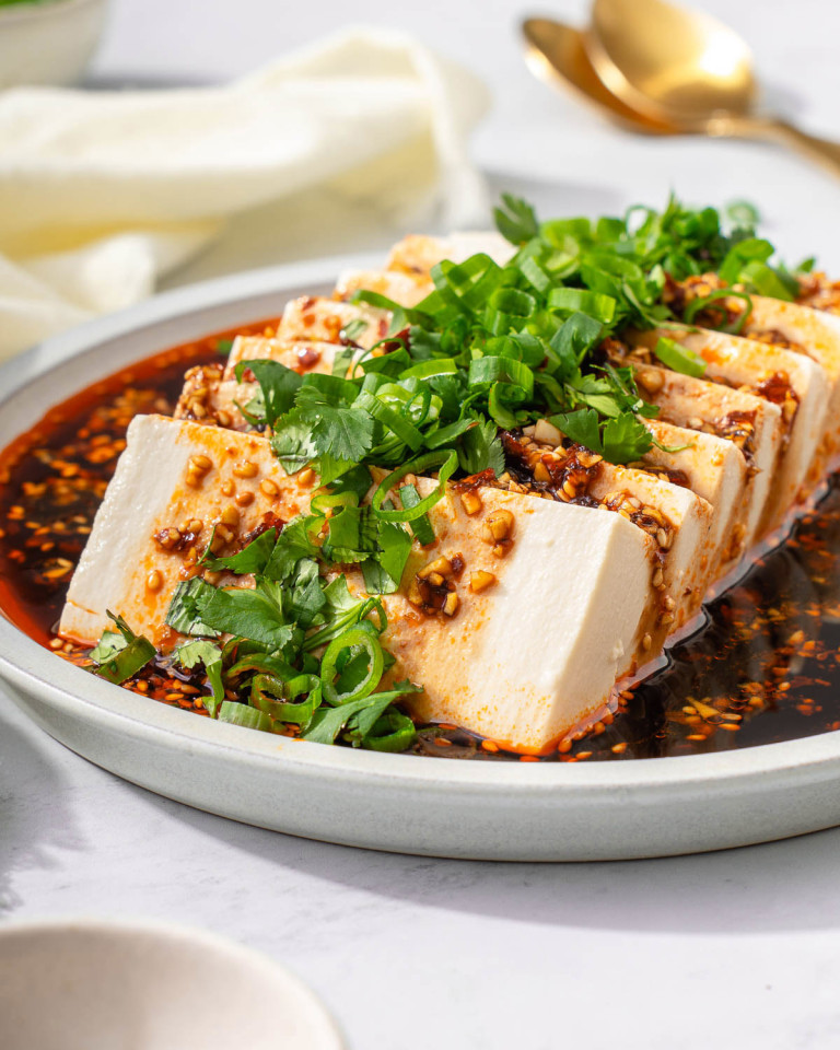 Easy Silken Tofu in 5 Minutes– Takes Two Eggs