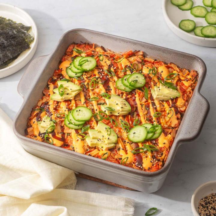 Sushi Bake – Takes Two Eggs