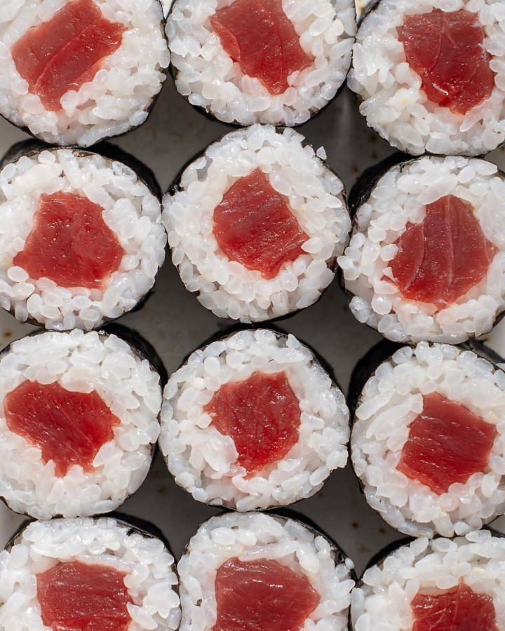 Tekka Maki (Tuna Sushi Roll) – Takes Two Eggs
