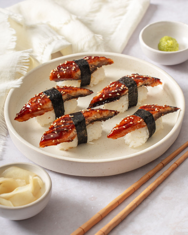 Unagi Sushi (Eel Sushi) – Takes Two Eggs