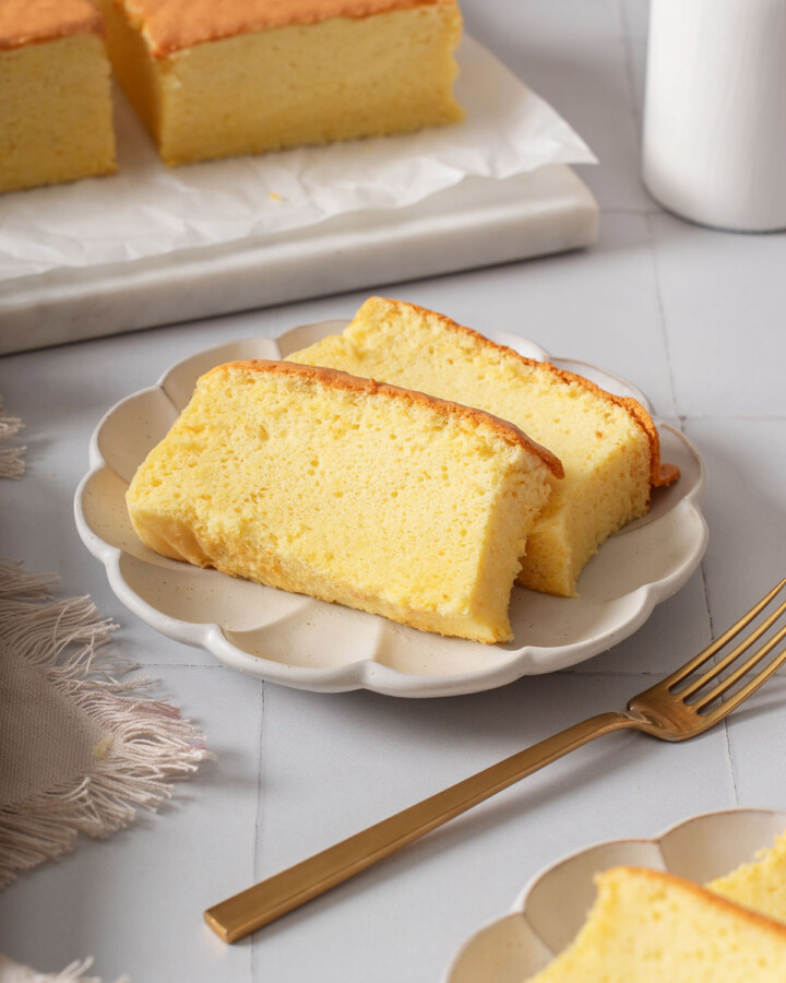 Taiwanese Castella Cake – Takes Two Eggs