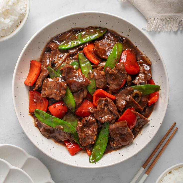 Beef with Black Bean Sauce – Takes Two Eggs