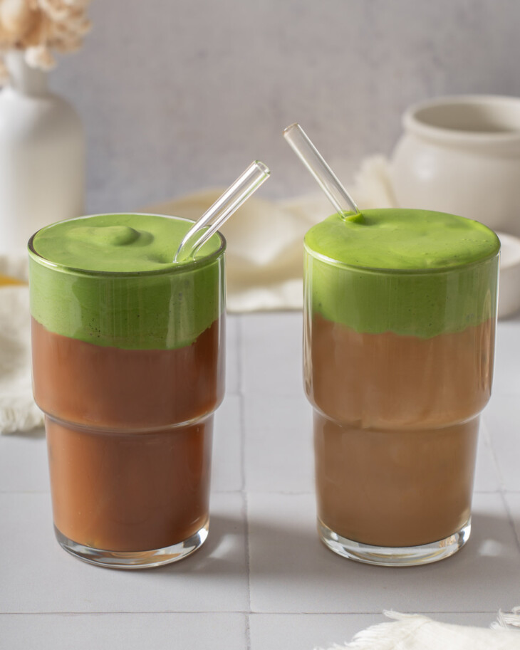 How to make Matcha Coffee (Dirty Matcha) – Takes Two Eggs