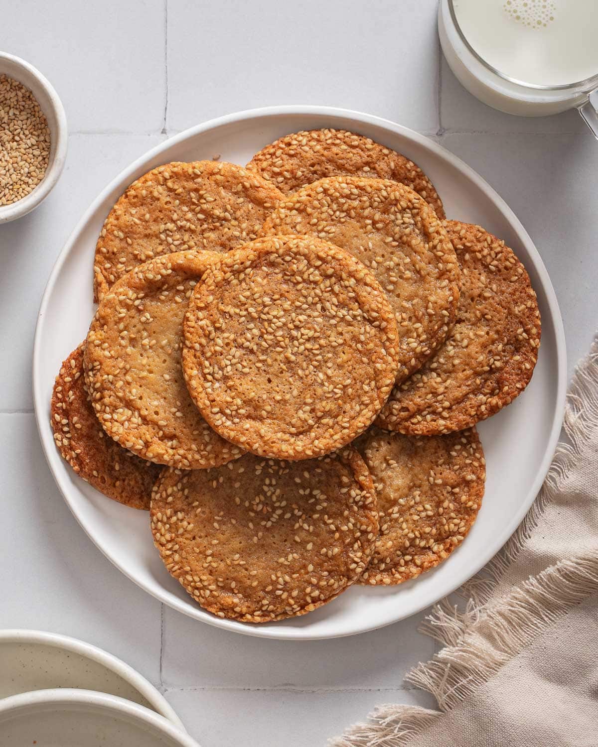 Sesame Cookies – Takes Two Eggs