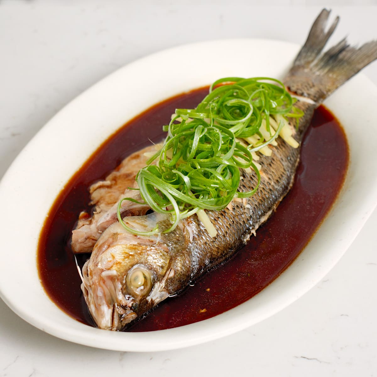 Chinese Steamed Fish – Takes Two Eggs
