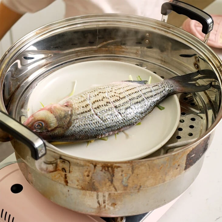 Chinese Steamed Fish – Takes Two Eggs