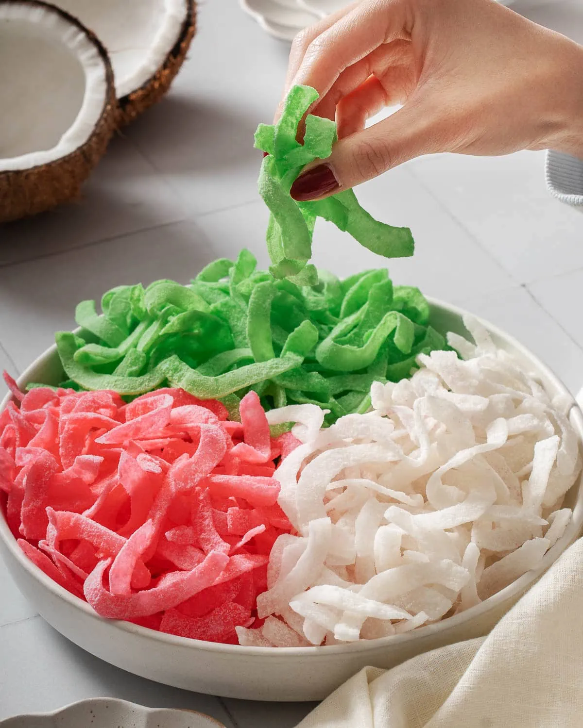 Vietnamese Coconut Candy (Mứt Dừa) – Takes Two Eggs