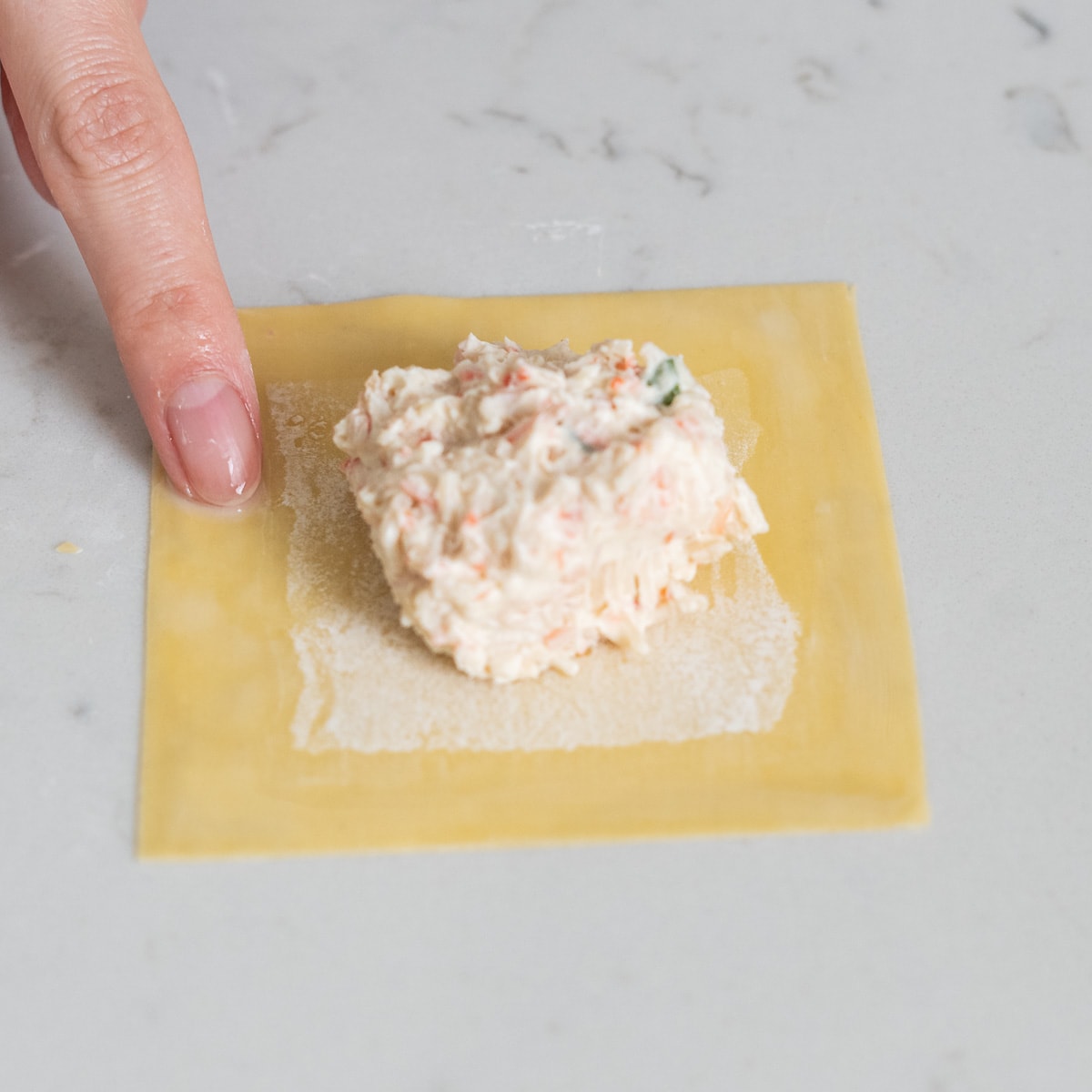 Quick & Easy Crab Rangoon – Takes Two Eggs