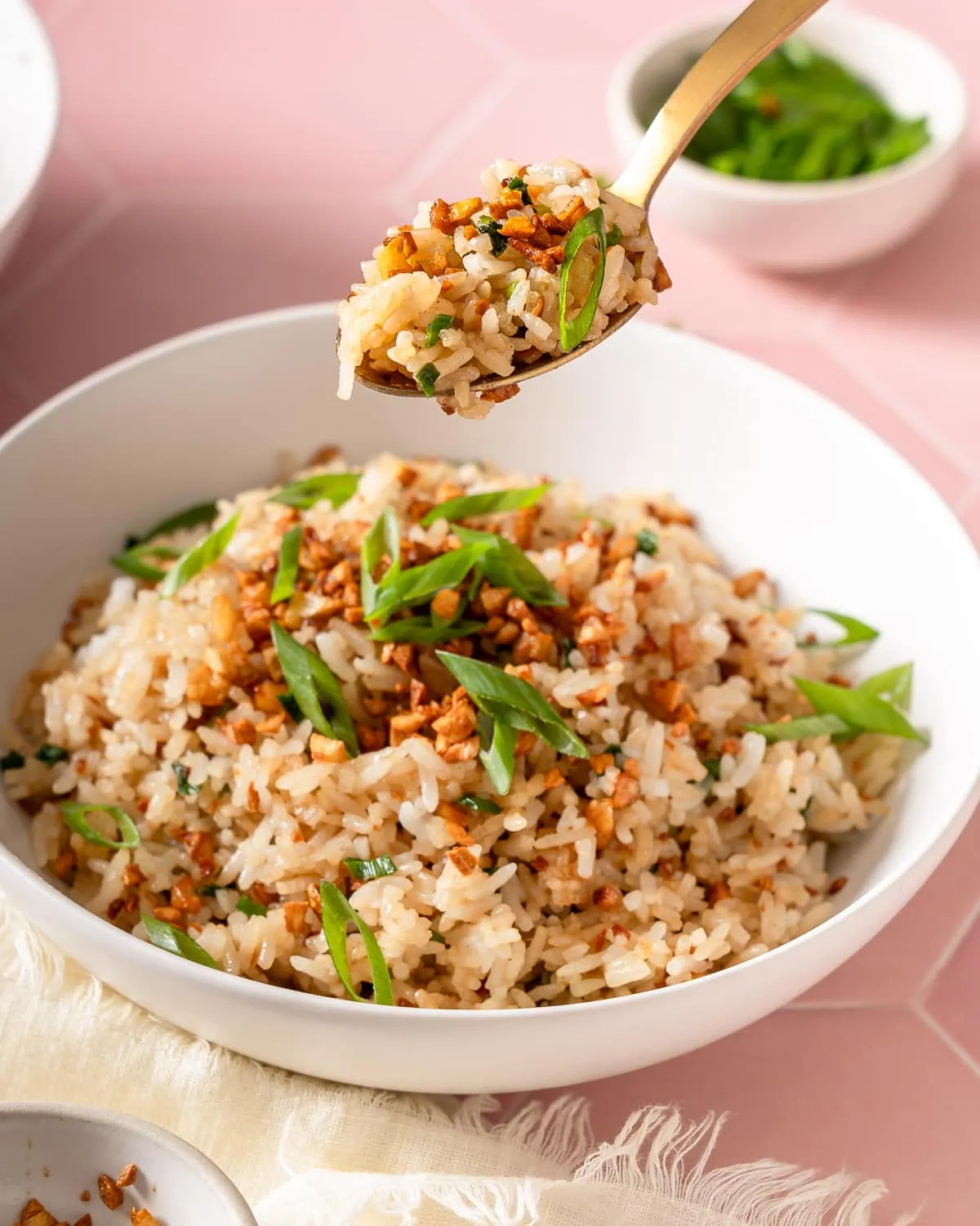 10 minute Garlic Fried Rice (Sinangag)