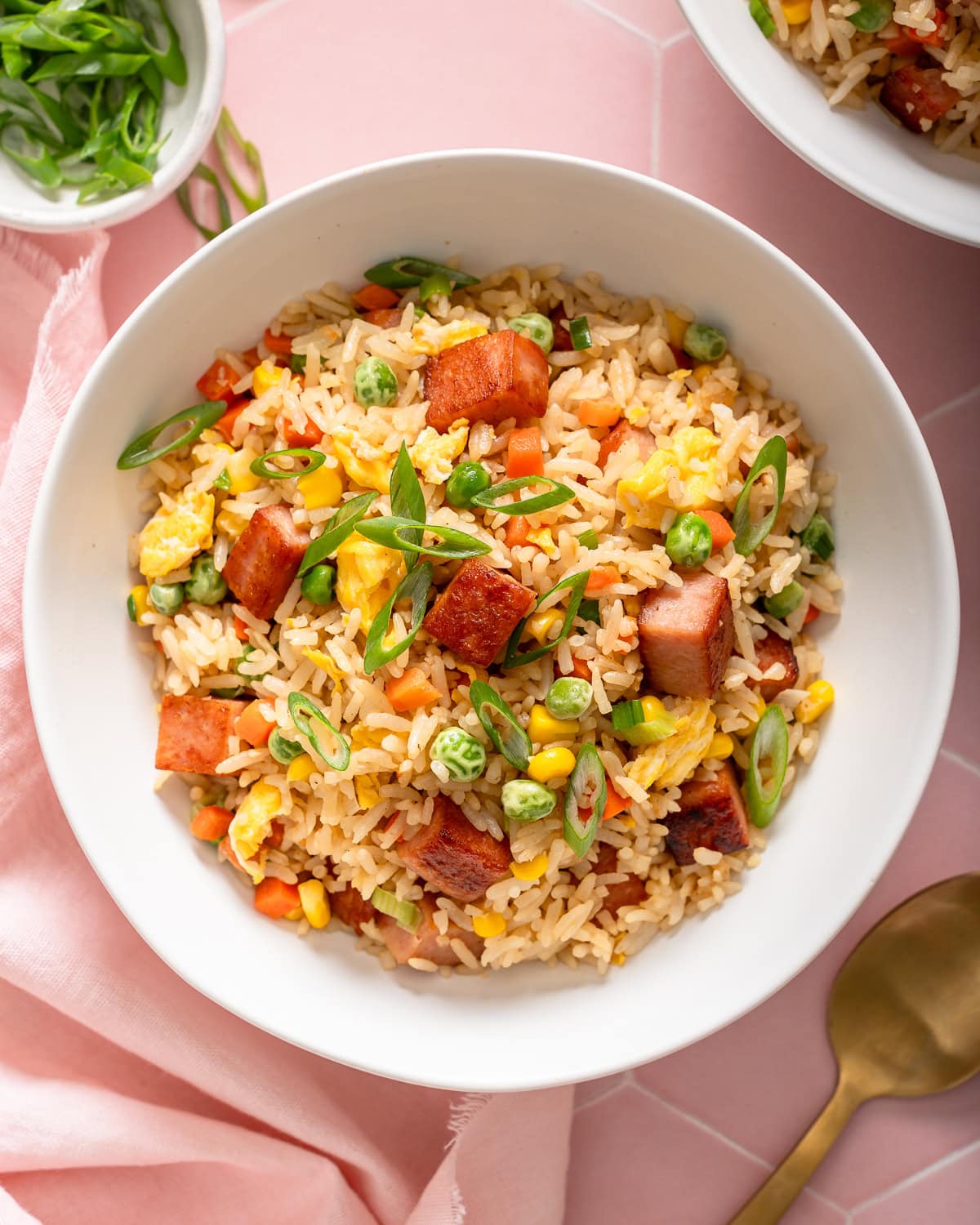 15 minute Spam Fried Rice – Takes Two Eggs