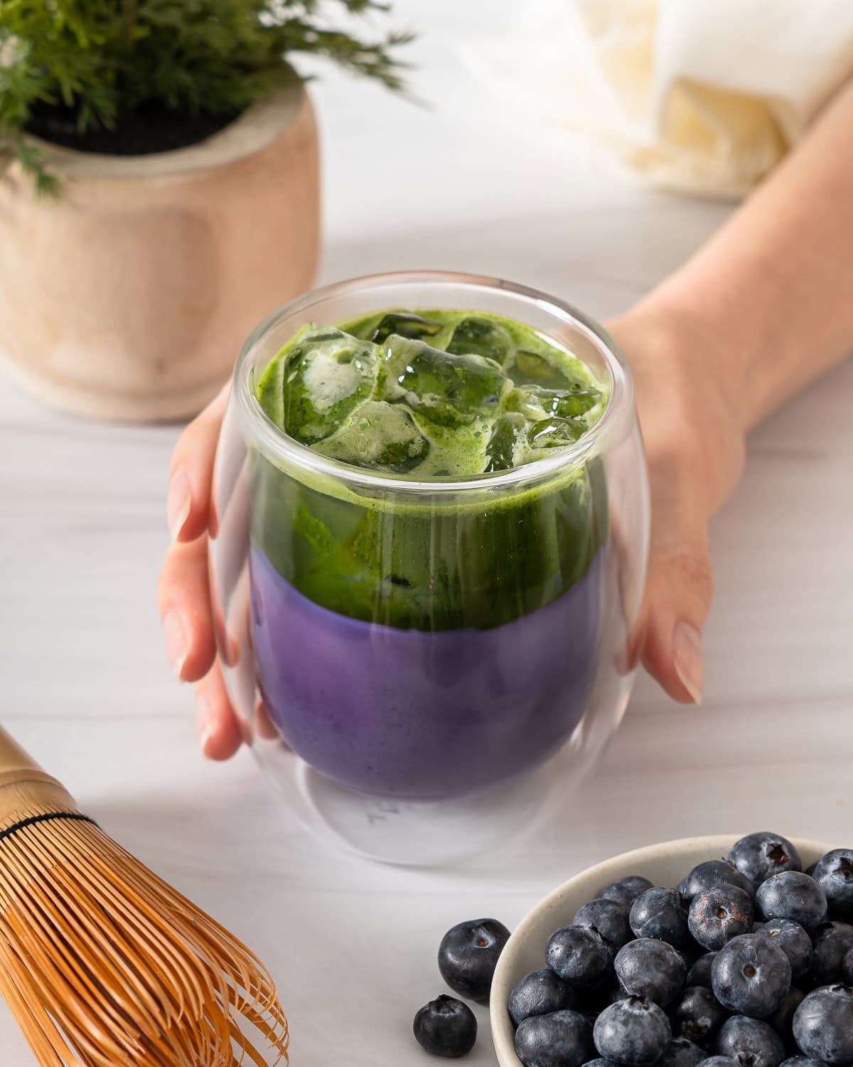 Blueberry Matcha – Takes Two Eggs