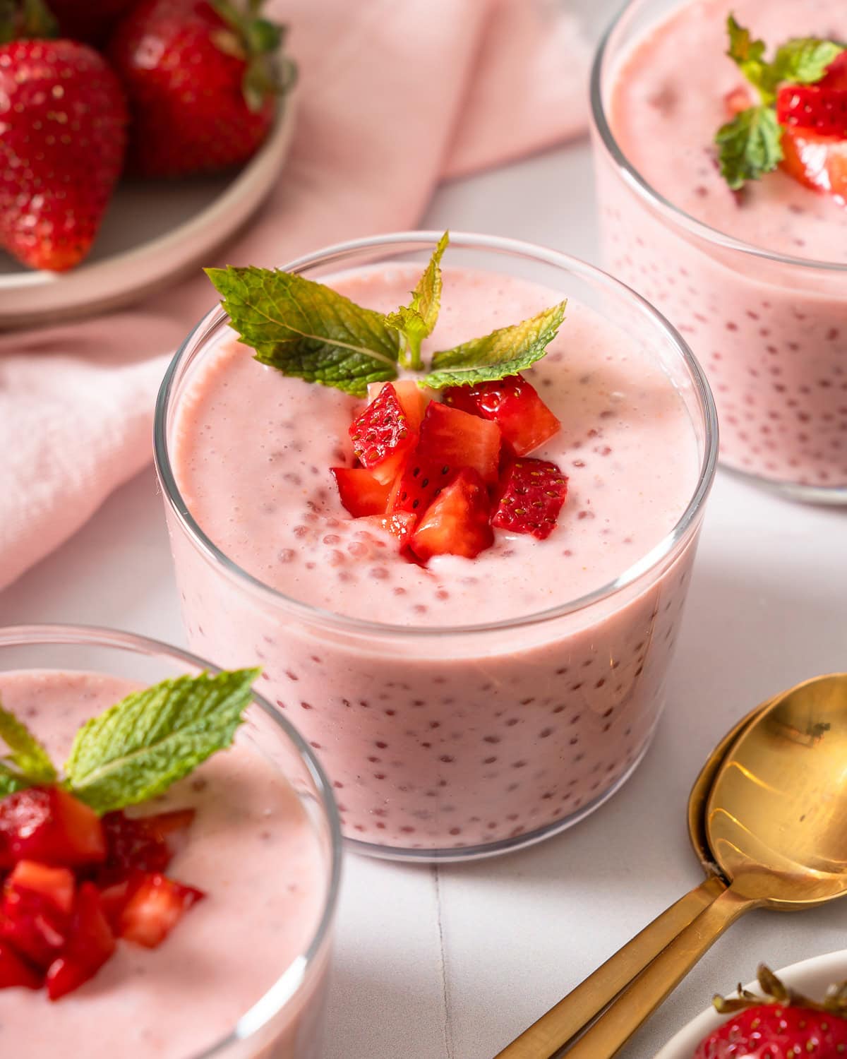 Strawberry Sago – Takes Two Eggs