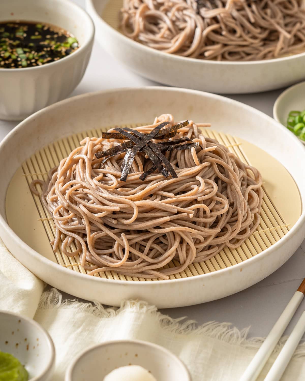 Easy 10-Minute Zaru Soba (Cold Soba Noodles)
