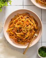 20 minute Spaghetti Napolitan (Japanese Ketchup Pasta)