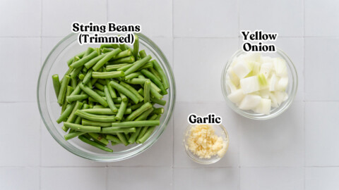 String Bean Chicken – Takes Two Eggs