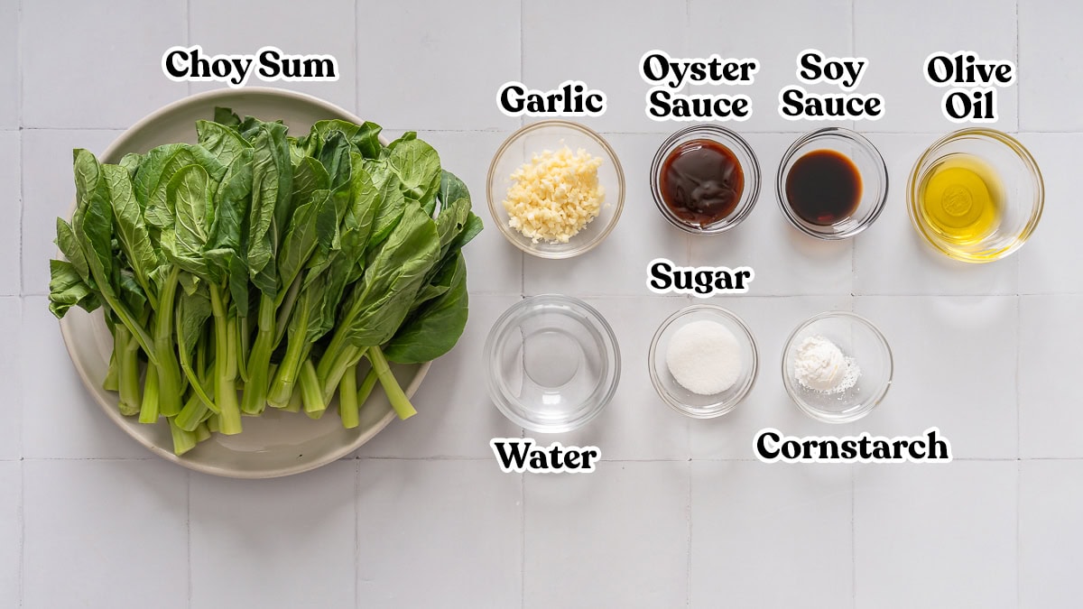 Chinese Choy Sum – Takes Two Eggs