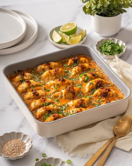 Dumpling Bake – Takes Two Eggs