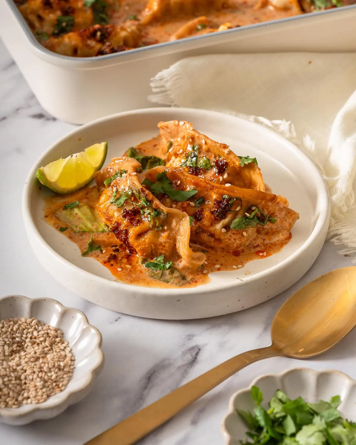 Dumpling Bake – Takes Two Eggs